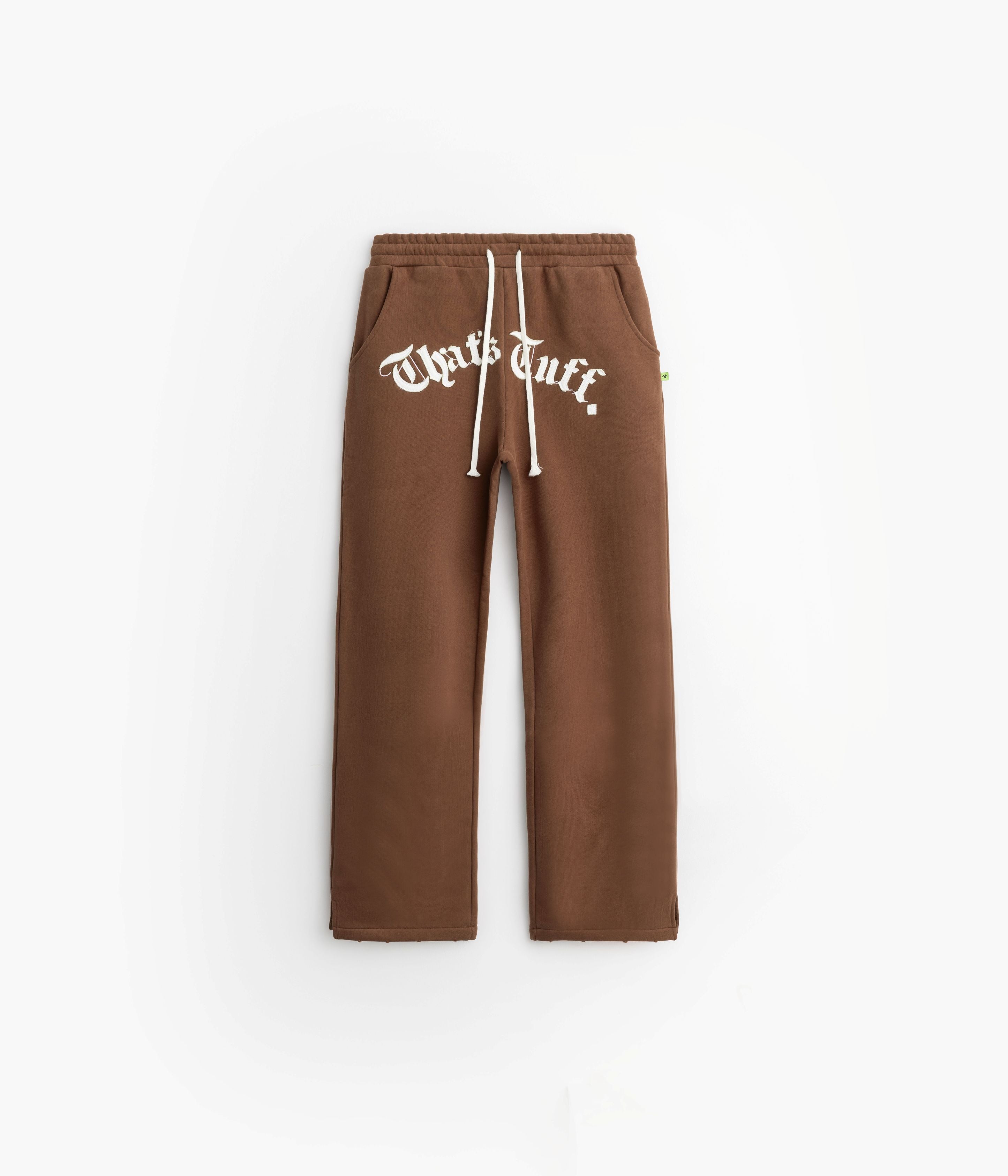 Old Font Sweatpants Mocha Mousse – Thats Tuff